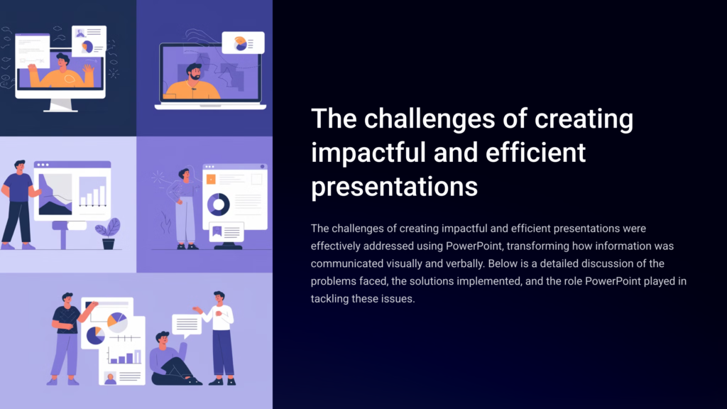 The challenges of creating impactful and efficient presentations - Grad ... The challenges of creating impactful and efficient presentations - Grad ...
