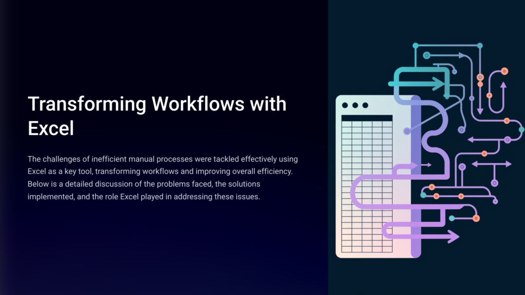 Transforming Workflows with Excel - Grad Me Up!